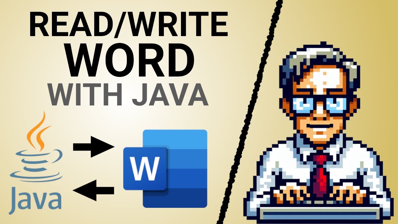 How To Read Write Word Files With Java Apache Poi Youtube