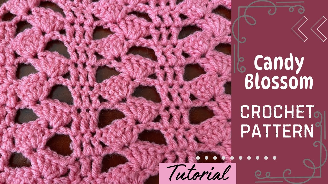 Candy Blossom Crochet Pattern Tutorial Youtube