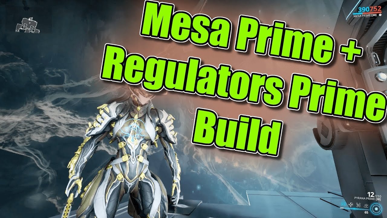 Warframe Mesa Prime Build 0 Forma Regulators Prime Build 2 Forma