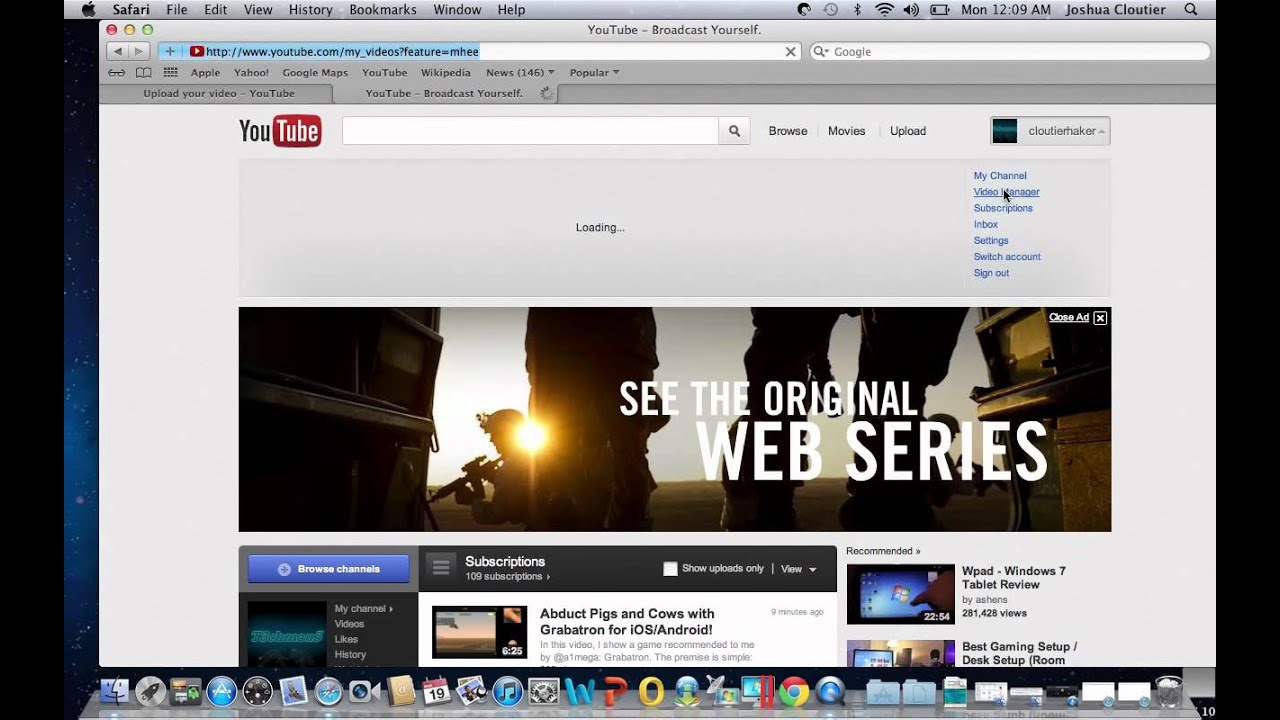 Youtube Upload Problems 2012 Youtube