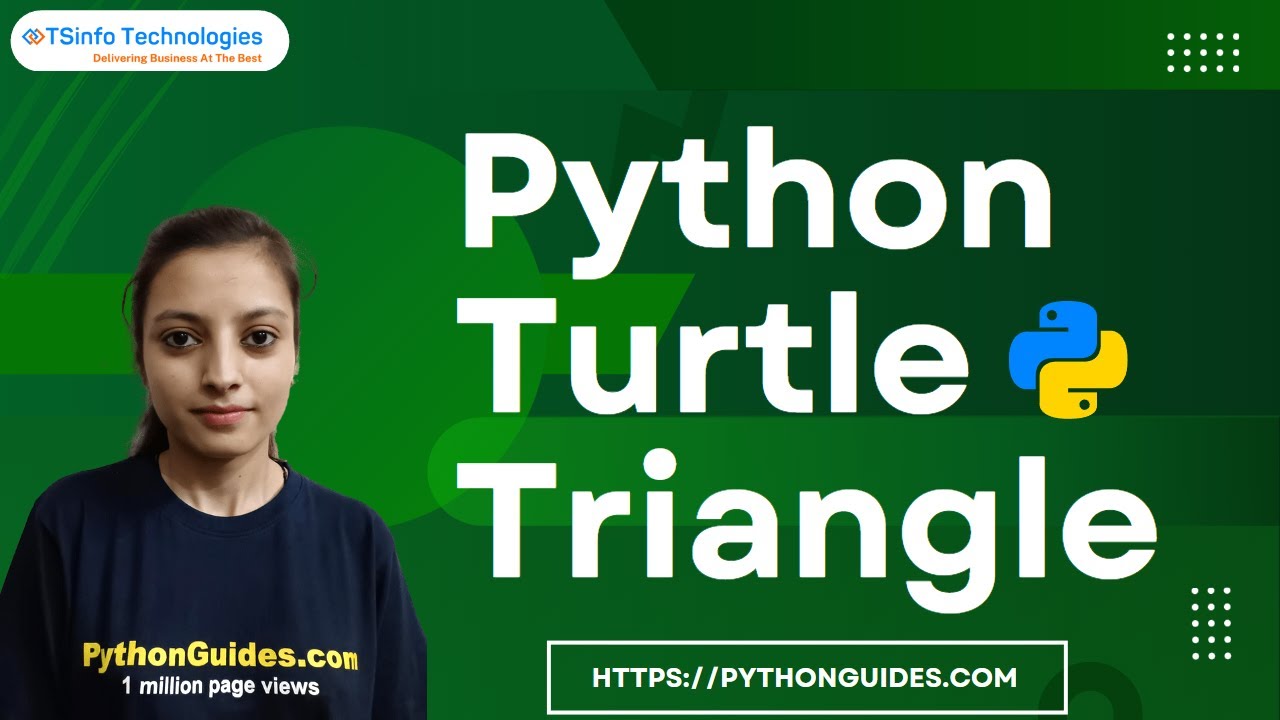 How To Draw Triangle In Python Turtle Python Turtle Triangle Youtube
