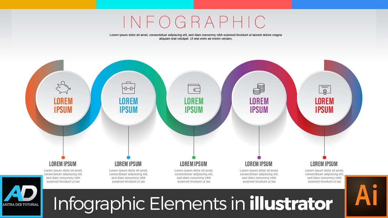 Infographic Tutorial Illustrator Basic One