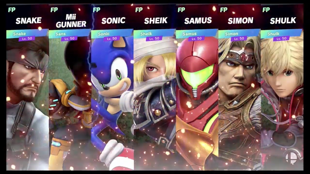 Super Smash Bros Ultimate Amiibo Fights Request 12358 S Battle Youtube