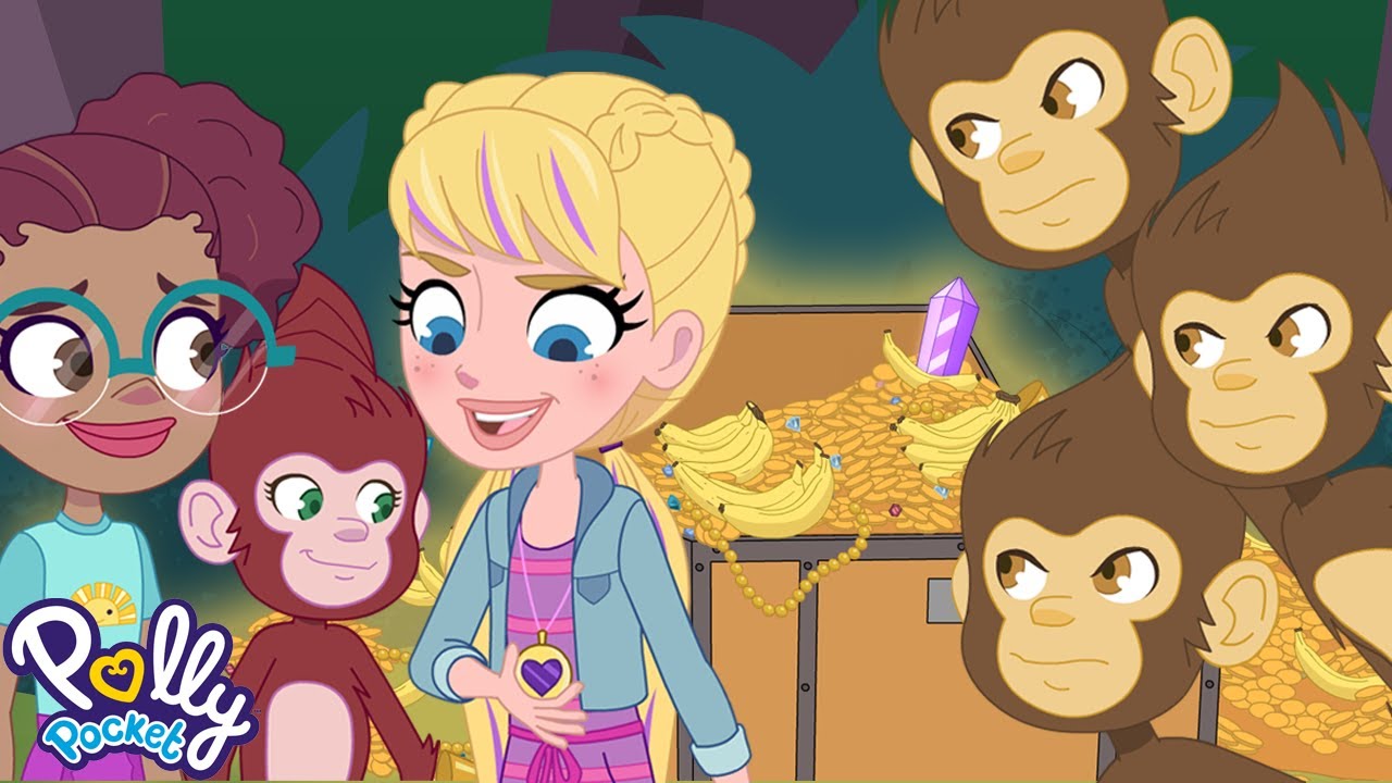 Polly Pocket Adventures In Sparkle Cove Ep 4 Pocket Heist Monkey