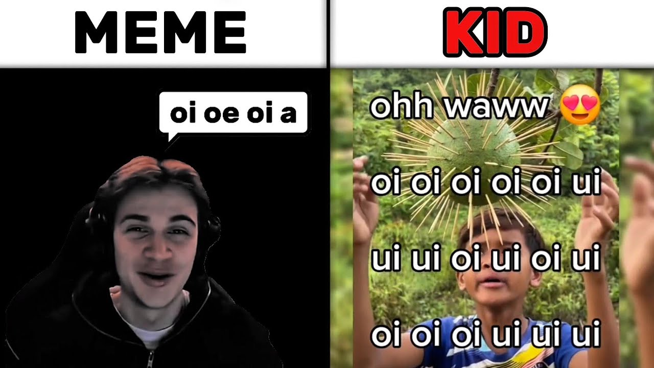 Oi Oe Oi A Eye Eye Meme Vs Oi Oi Oi Ui Indian Kid Youtube