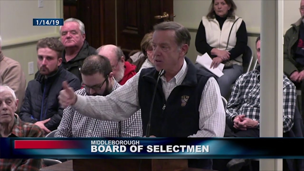 Lakeville Board Of Selectmen 1 14 19 At Middleboro Selectmen Youtube