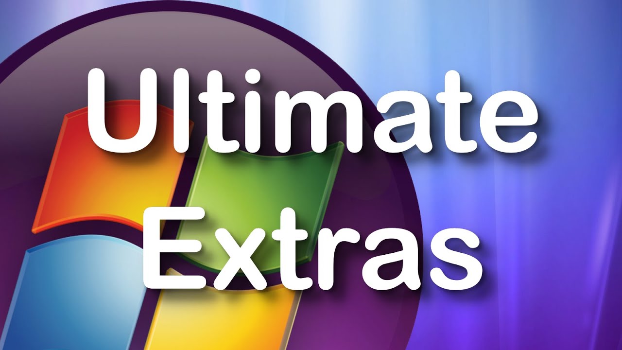 Windows Vienna Ultimate Extras A Way To Make Windows Vienna More