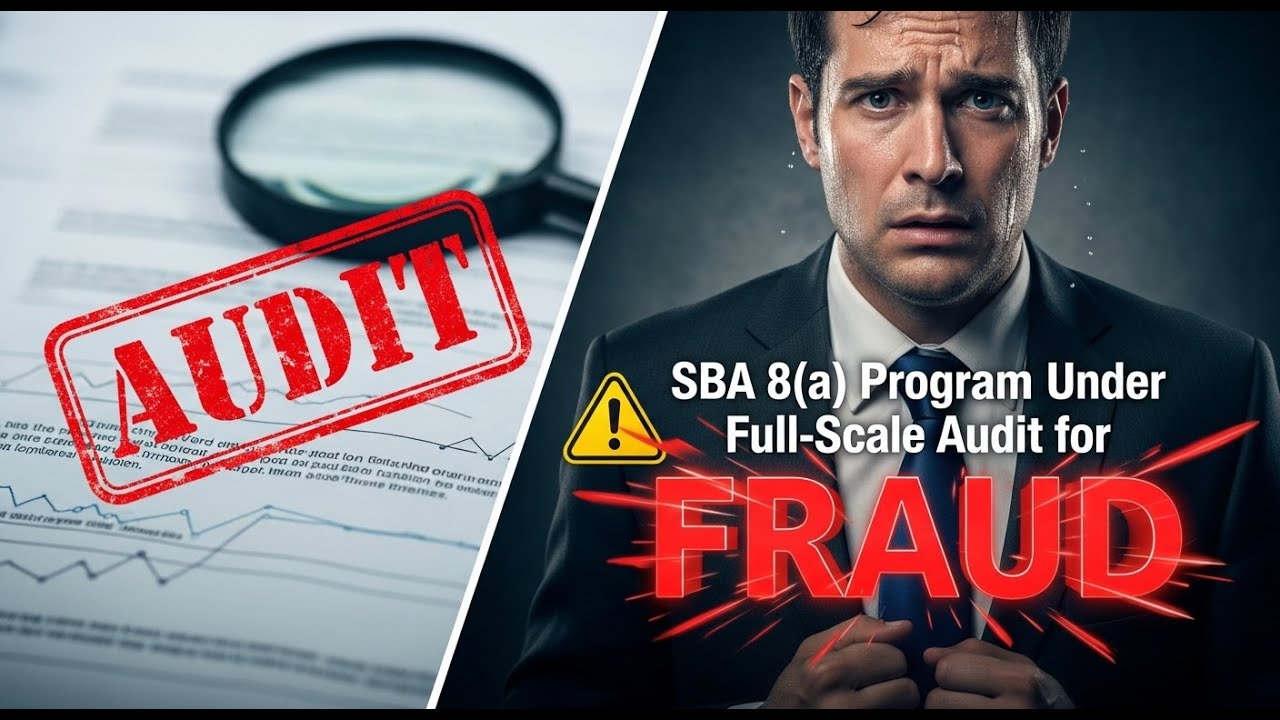 Sba 8a Program Under Full Scale Audit For Fraud Youtube