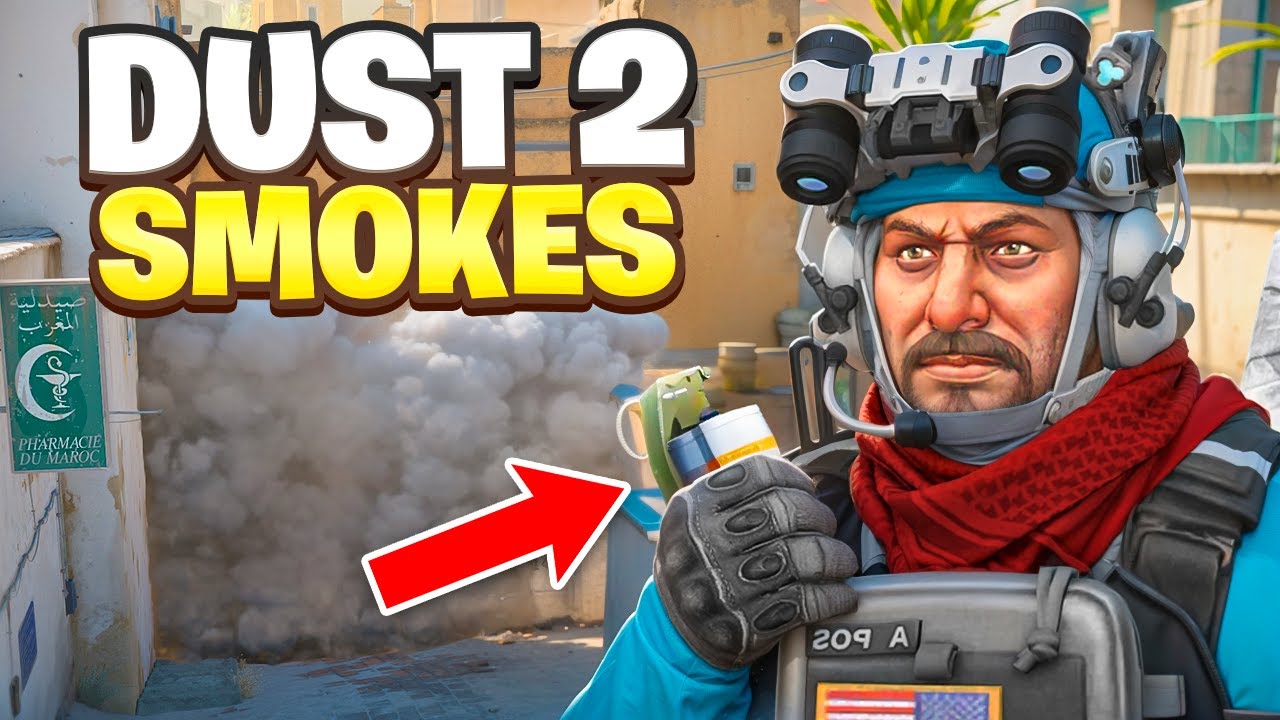 Cs2 Dust 2 Essential Smokes Everyone Should Know Youtube