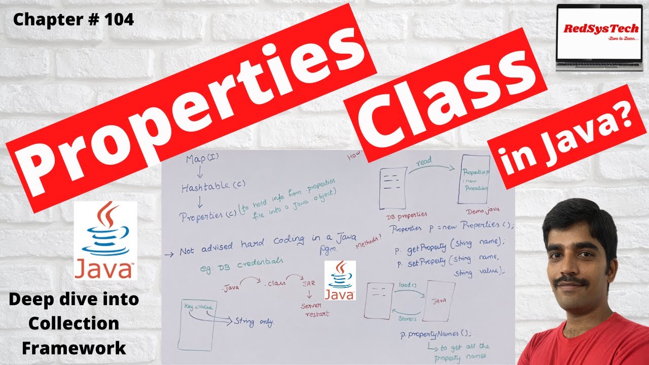 104 Properties Class In Java Java The Properties Class