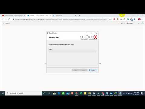 Install Cloudx Di Laptop Youtube