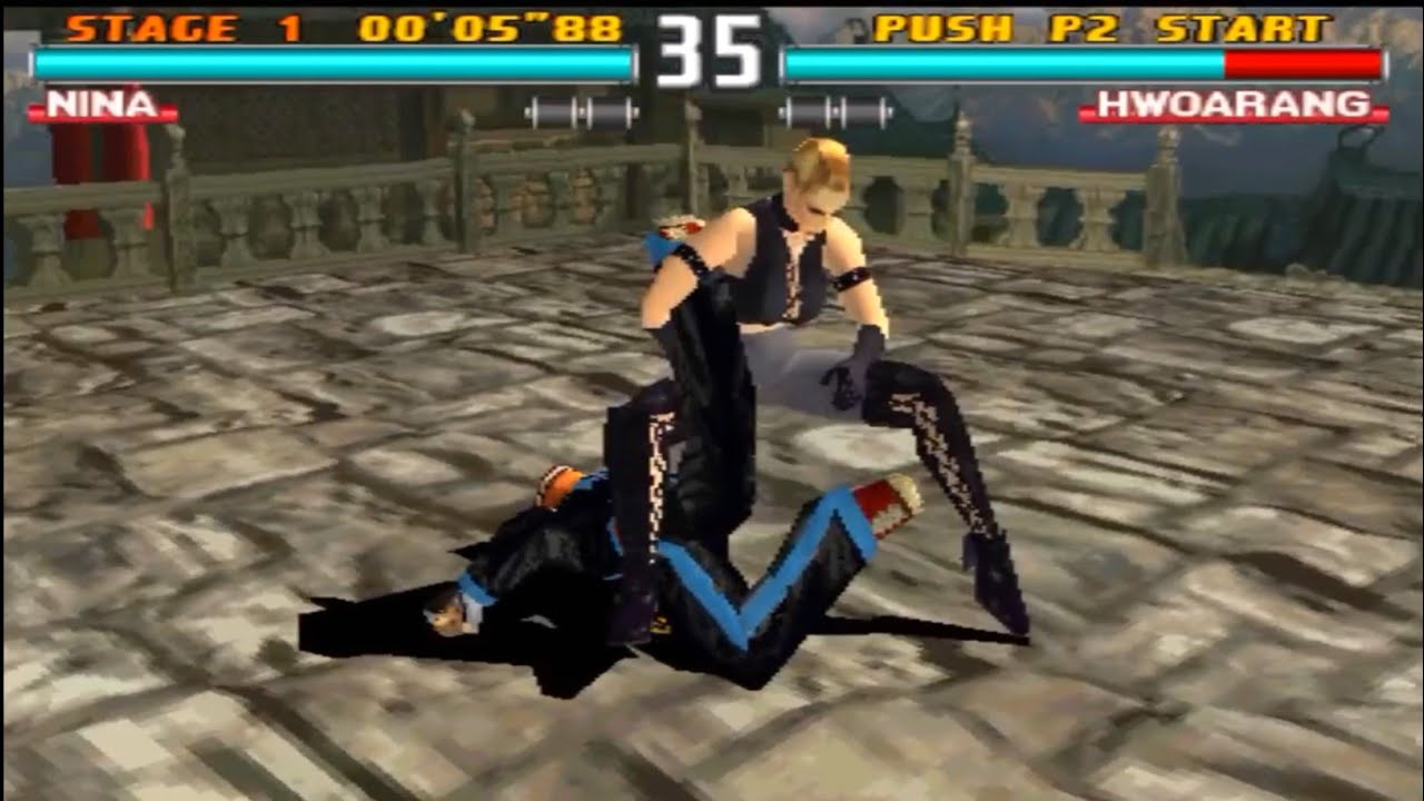 Aggressive Nina Williams Tekken 3 Arcade Mode Playthrough Youtube