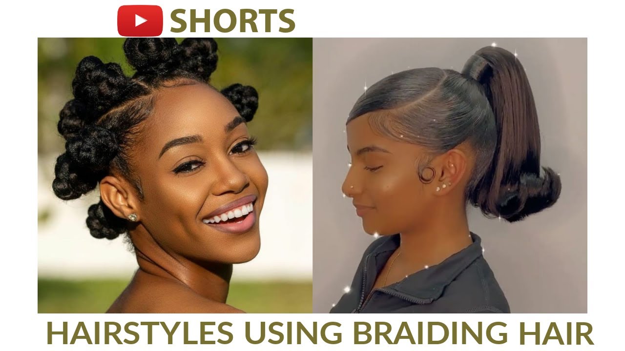 Braiding Hair Hairstyles Compilation Shorts Youtube