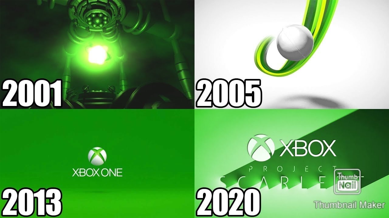 Evolutions Of All Xbox Startup Screens 2001 2020 Youtube