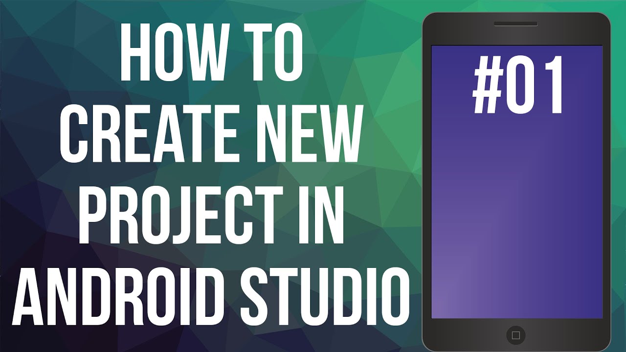 How To Create New Project In Android Studio Youtube
