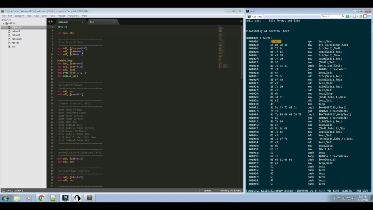 02 System Hacking Writing Shellcode Youtube
