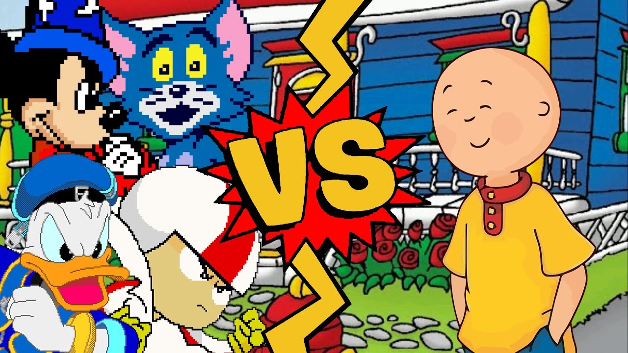 M U G E N Battles Wizard Mickey Mouse Kick Buttowski Tom Cat Donald