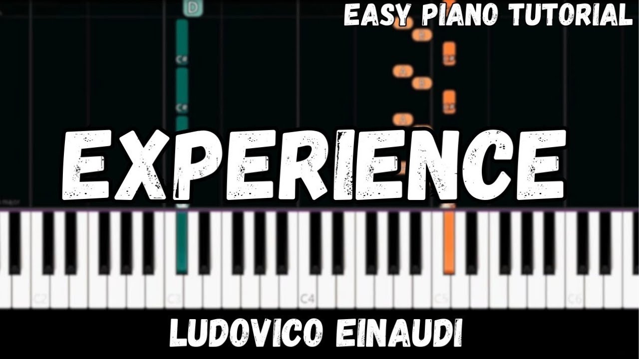 Ludovico Einaudi Experience Easy Piano Tutorial Chords Chordify
