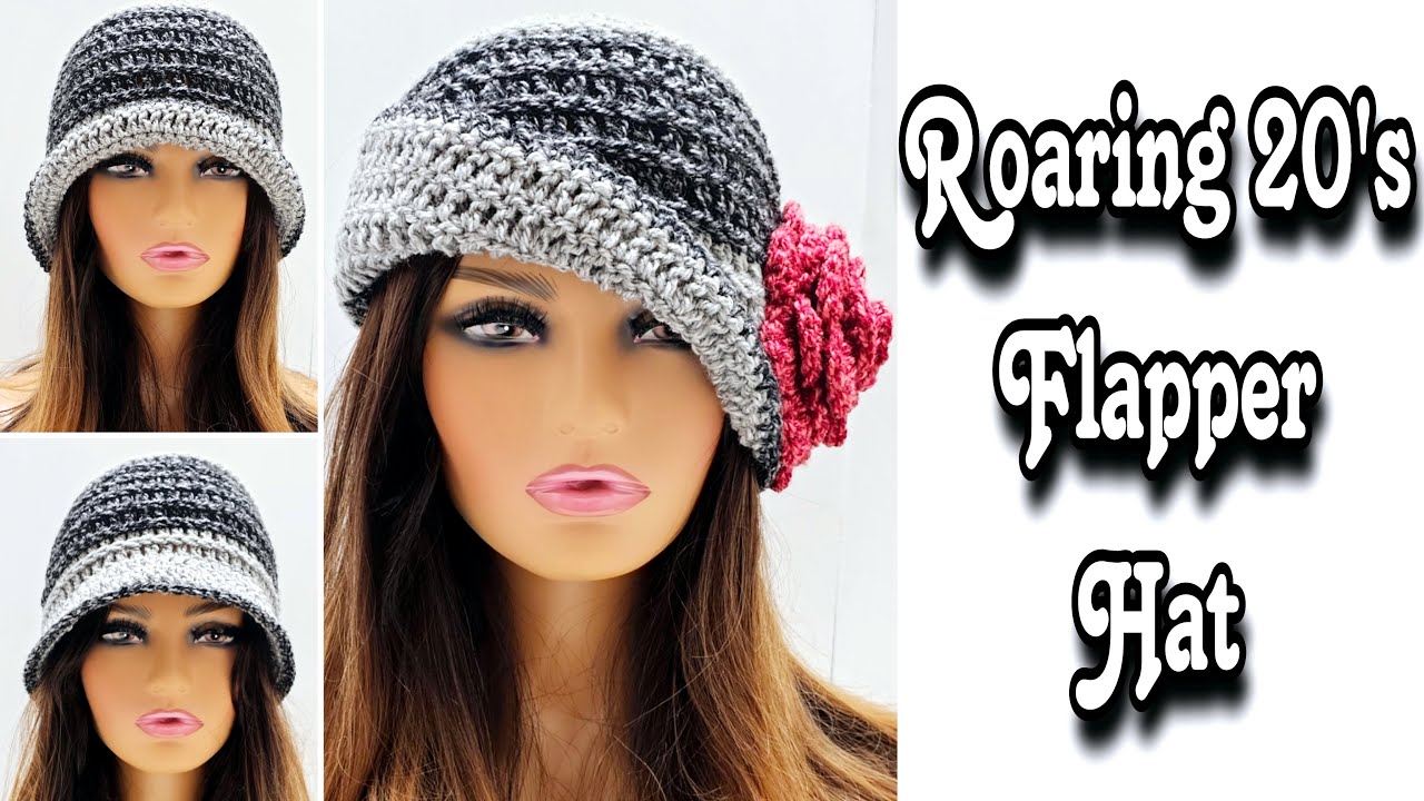 This Is One Beautiful Crochet Flapper Hat Youtube