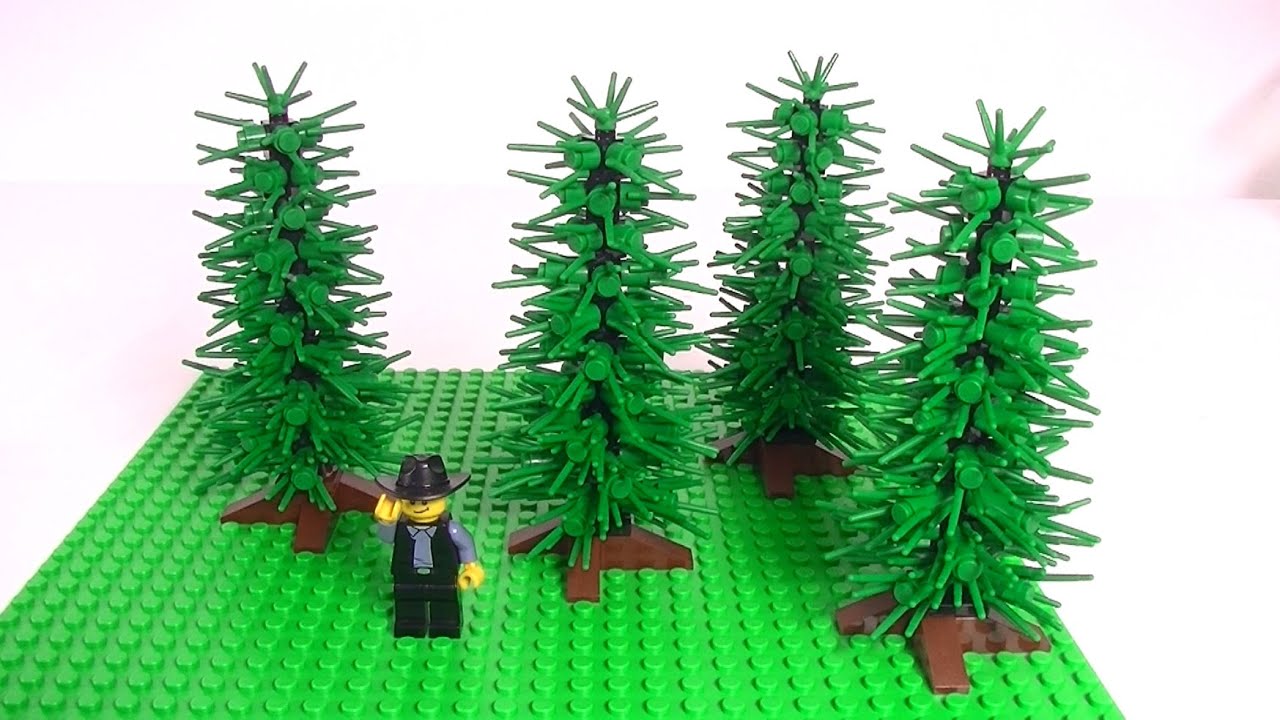 Show Tell Tutorial Building Pine Trees Youtube