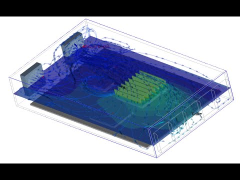Fast Electronics Cooling With Ansys Icepak From Cad Youtube