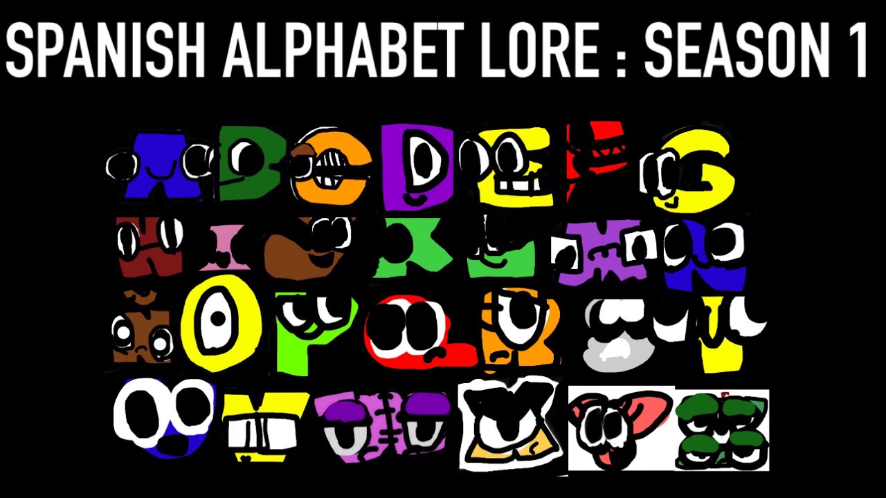 Spanish Alphabet Lore Season 1 Youtube