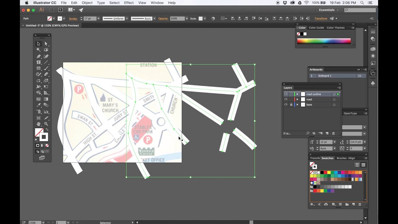 How To Draw Maps In Illustrator