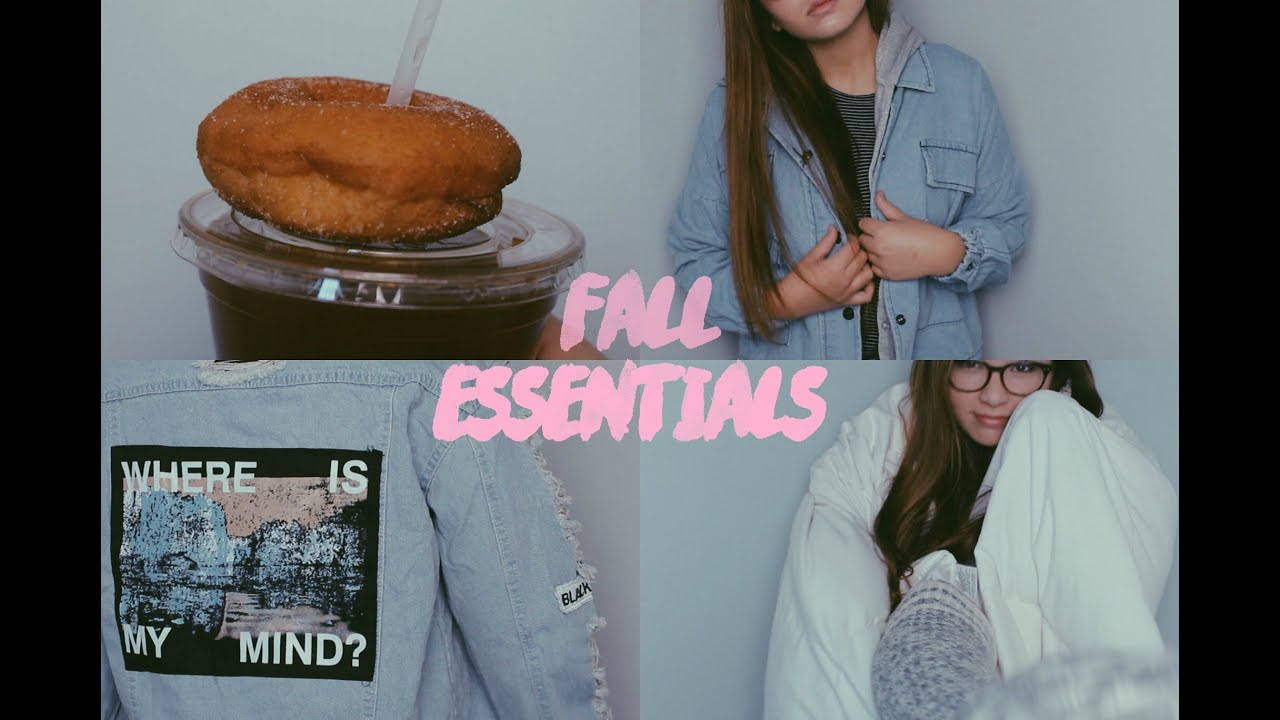 Fall Essentials Youtube