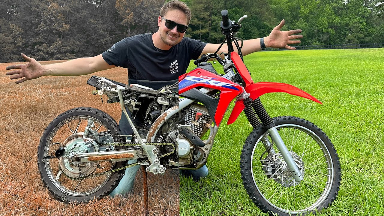 Abandoned Dirt Bike Revival Trash Or Track Ready Youtube