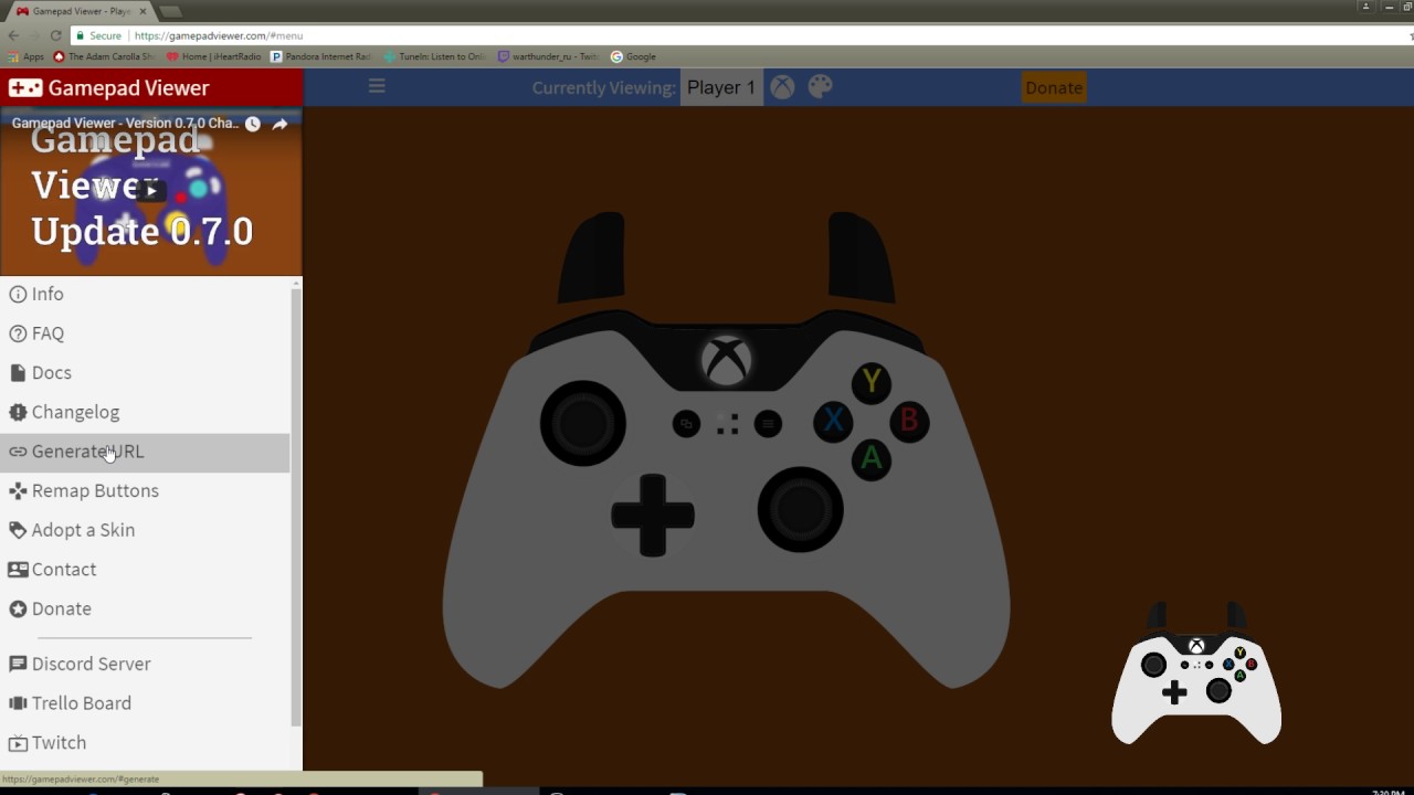 Obs Controller Over Lay After Glitch Youtube