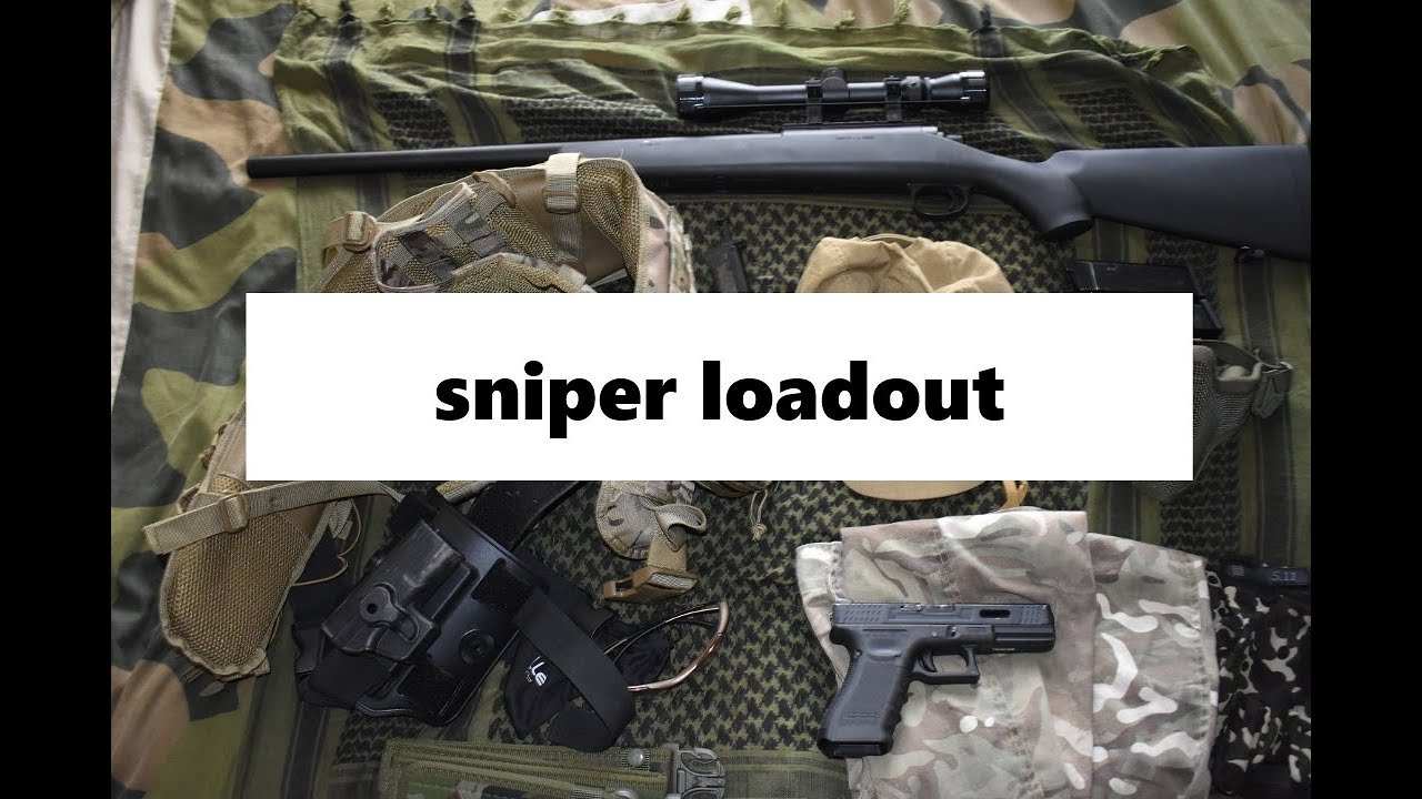 Airsoft Sniper Loadout Youtube