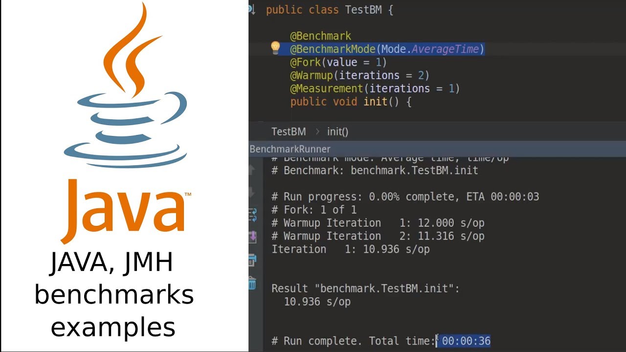 Java Benchmarks Examples Youtube