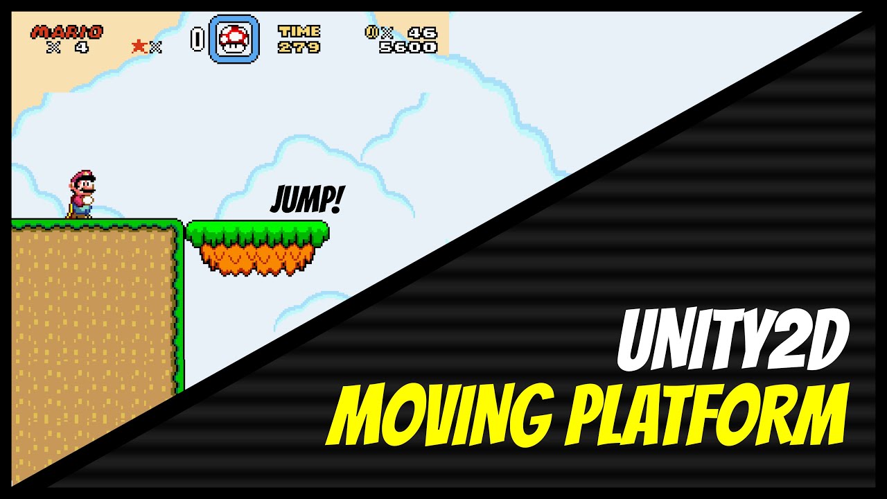 How To Make Moving Platform In Unity 2d Tutorial Youtube