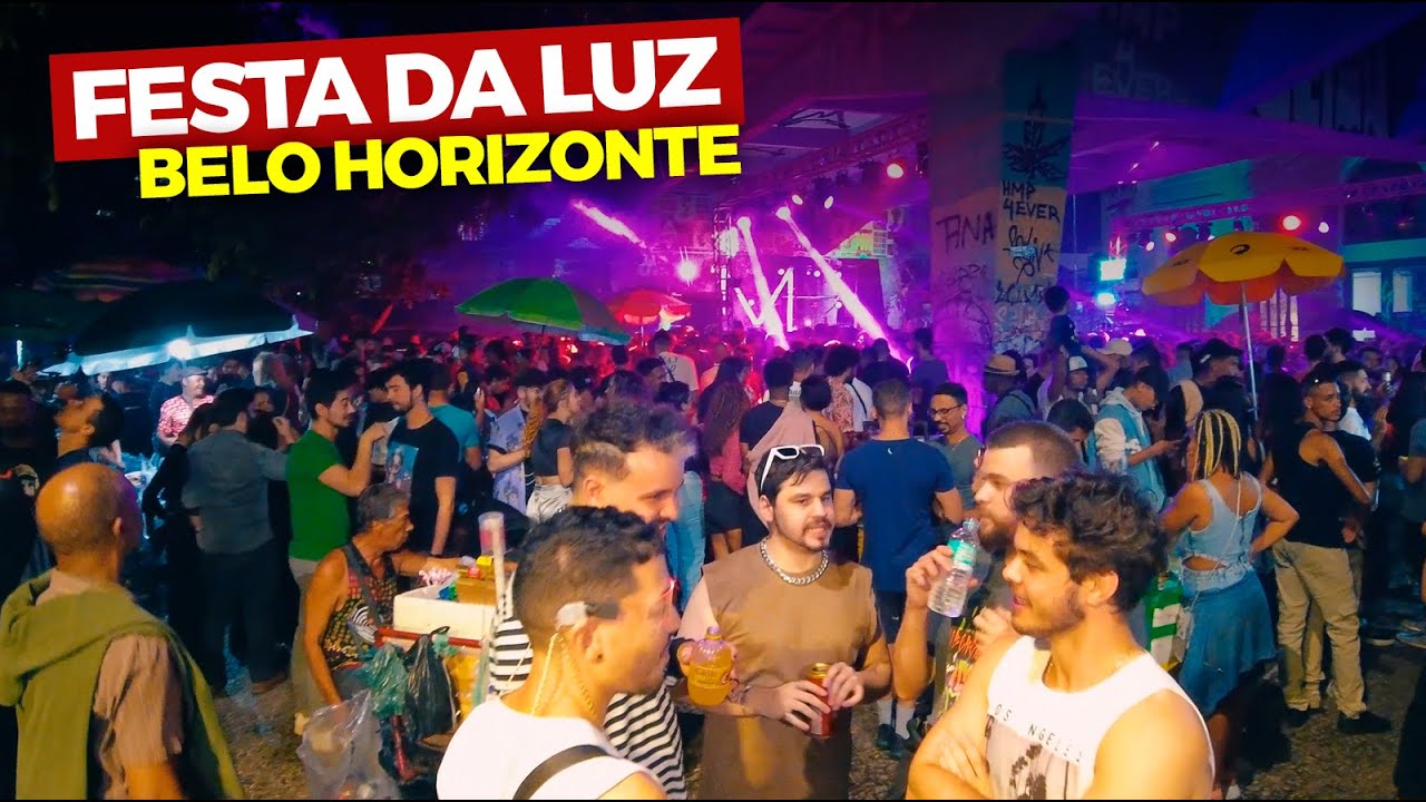 Festa Da Luz Floresta Belo Horizonte Mg Na Rua 4k Youtube