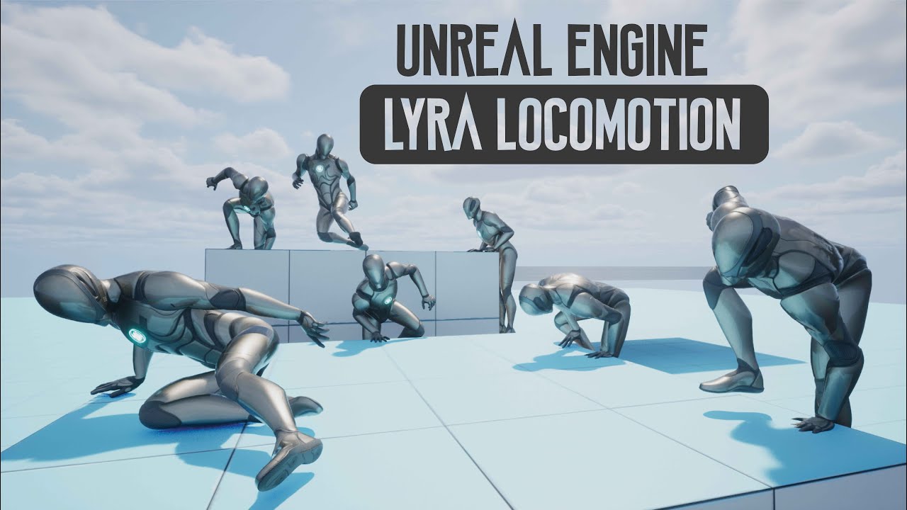 Unreal Engine 5 Basic Locomotion Using Lyra Animations Mantle