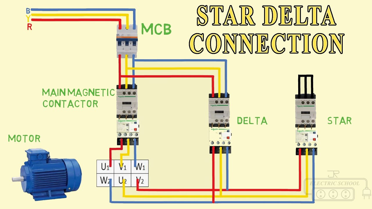 Three Phase Motor Connections