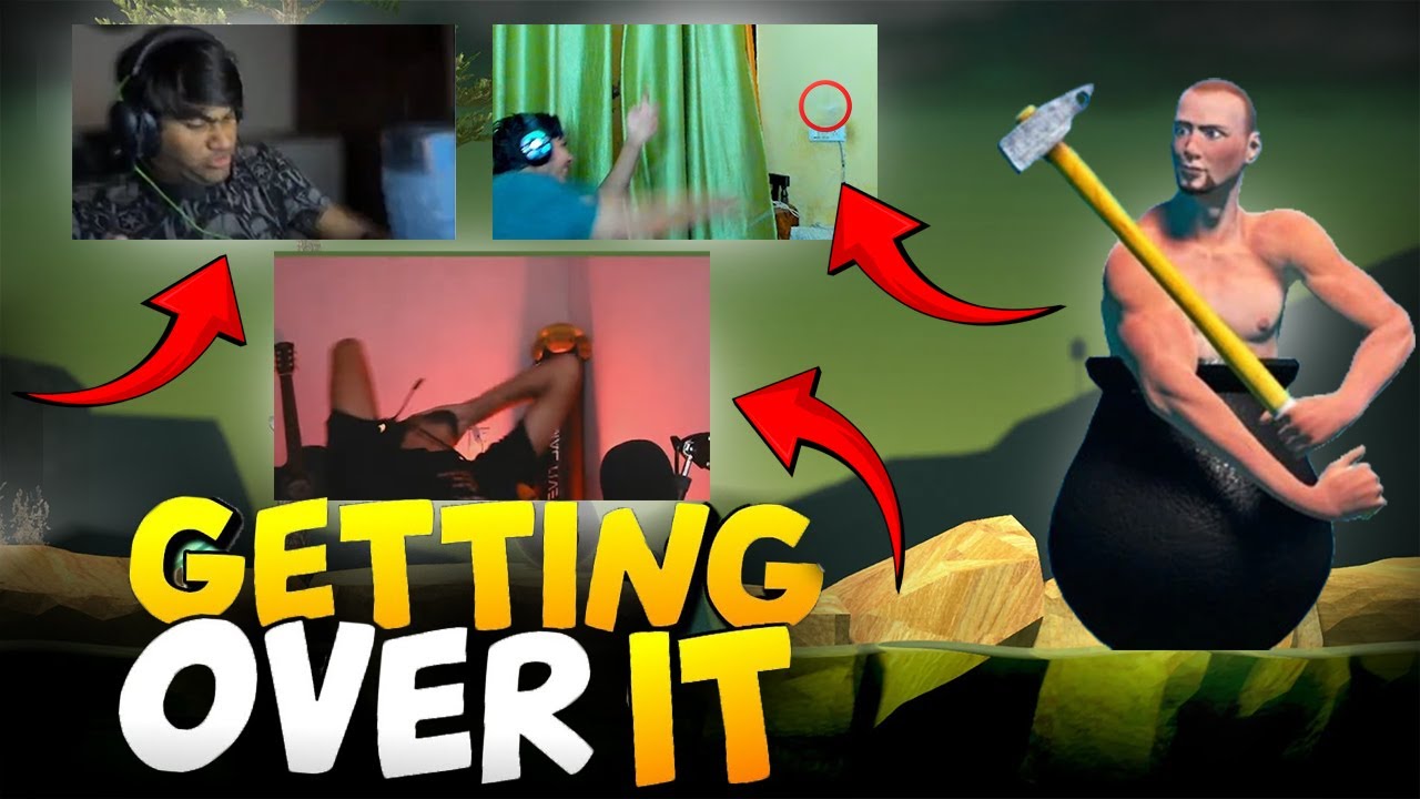 3 Streamers Vs Getting Over It Youtube