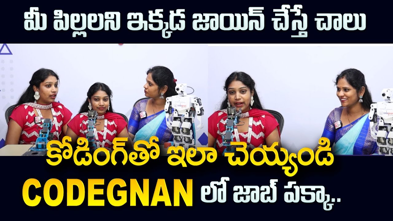Codegnan Ai Robot Students About Codegnan Course And Placements