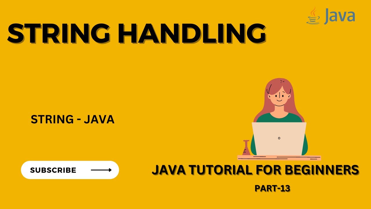 String Handling In Java Java Tutorial For Beginners Part 13