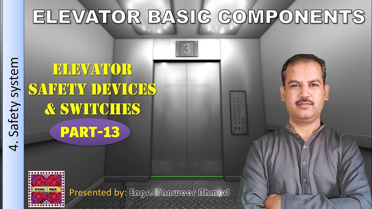 Elevator Safety Devices And Switches Elevator Basic Components Part