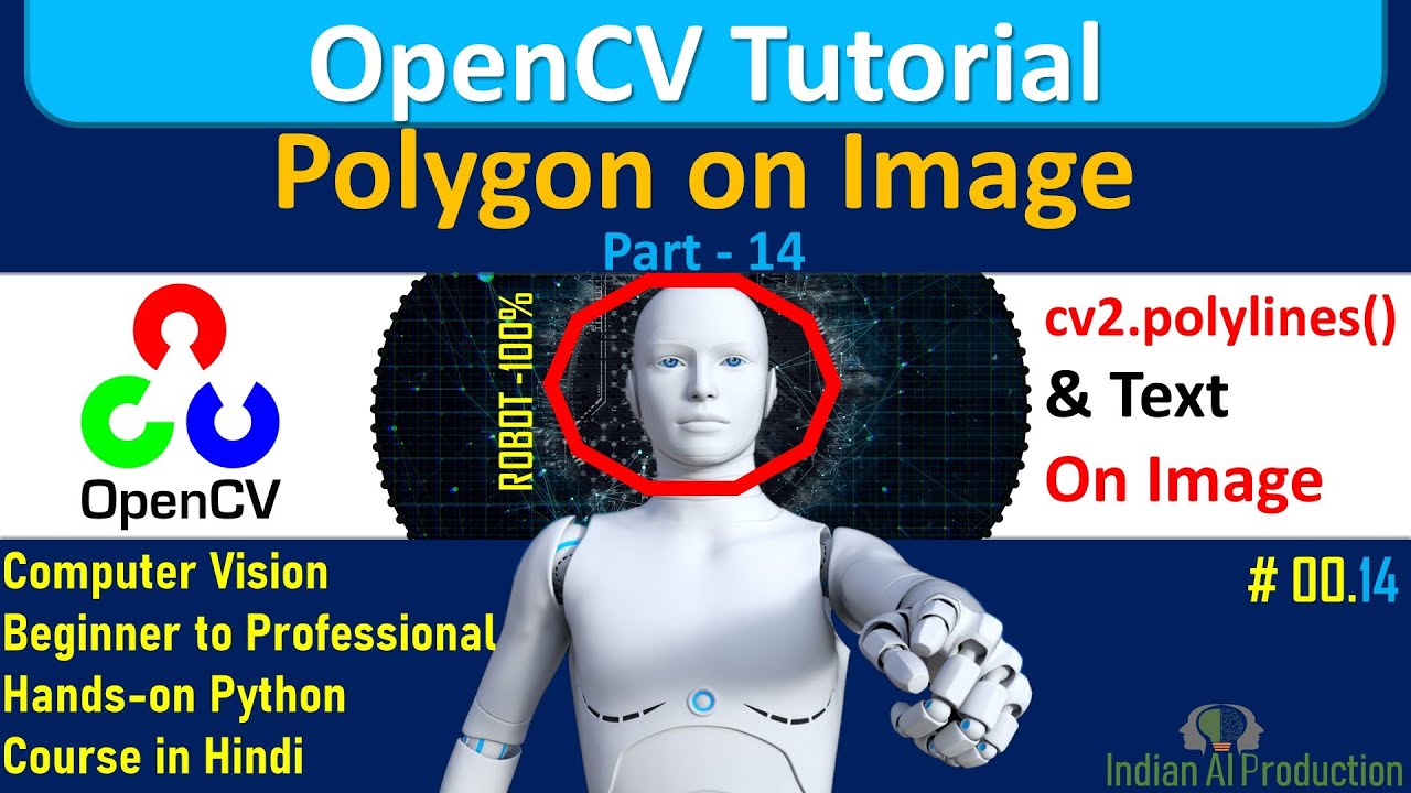 How To Draw Polygon On Image Using Python Opencv Practical Opencv 3