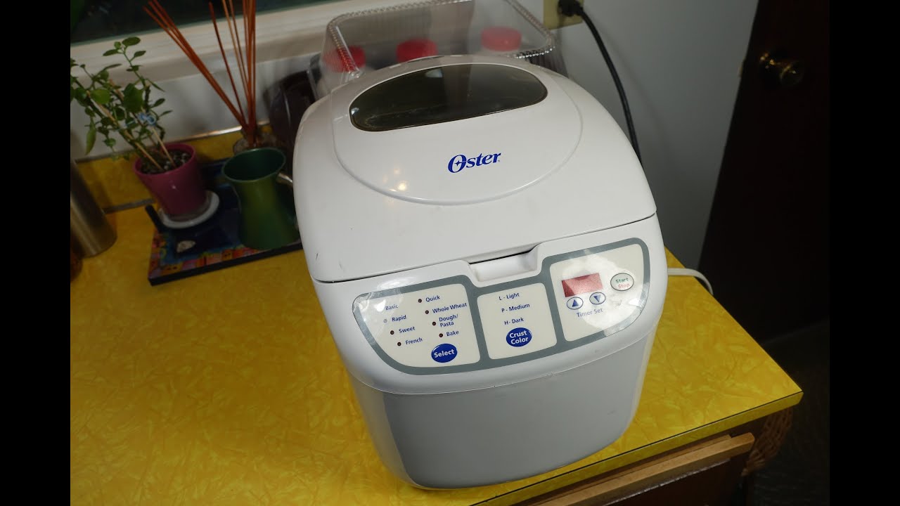 Squeaky Oster Bread Machine Youtube