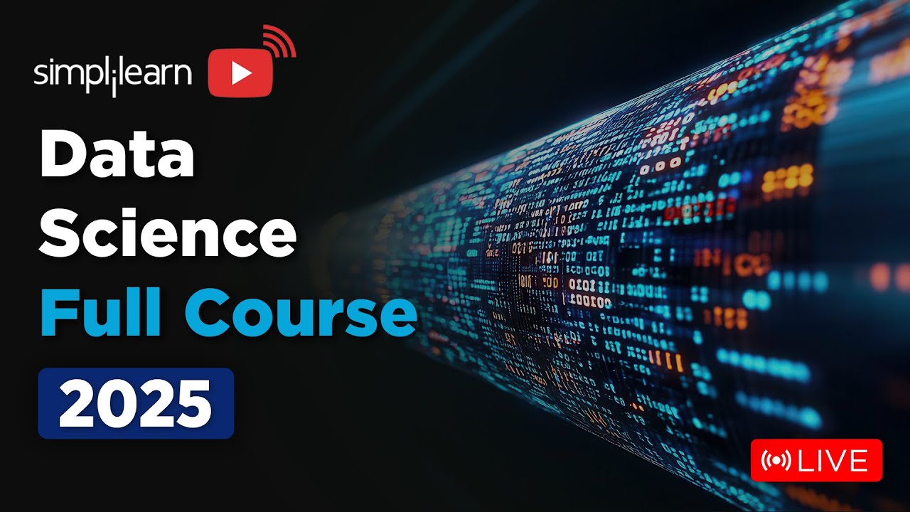 Data Science Full Course 2026 Data Science Tutorial Data Science