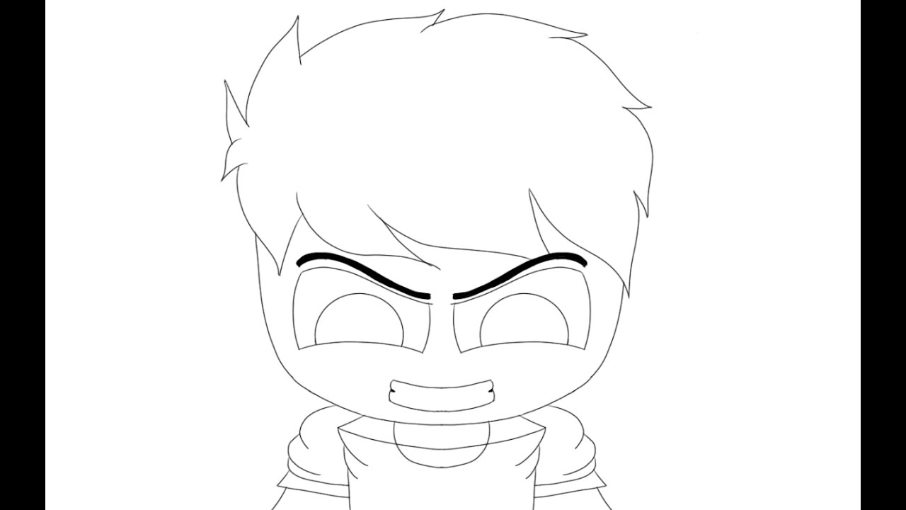 Speedart Template Cartoon Youtube