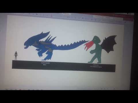 Movie Monsters Size Comparison Remake Youtube