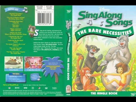 Opening To Disney S Sing Along Songs The Bare Necessities 2006 Dvd