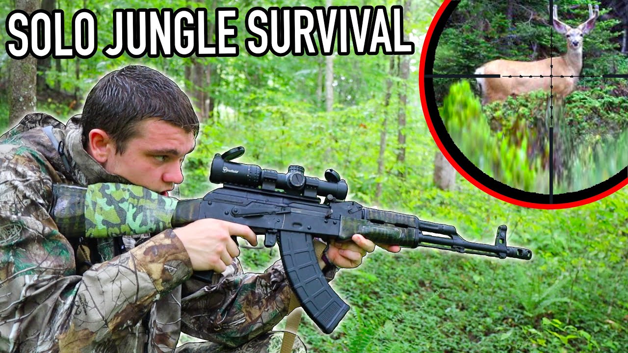 Solo Jungle Survival Challenge Youtube