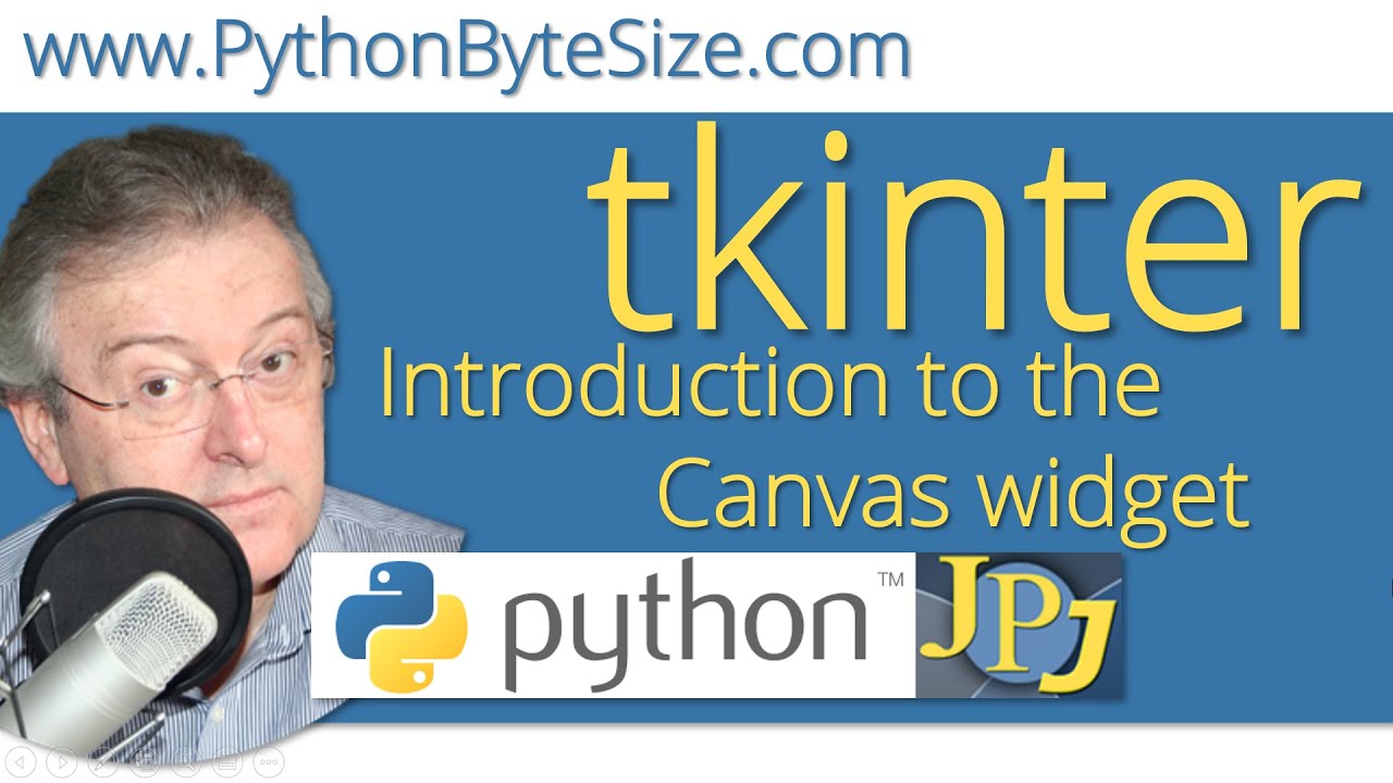 Introduction To The Python Tkinter Canvas Widget Youtube