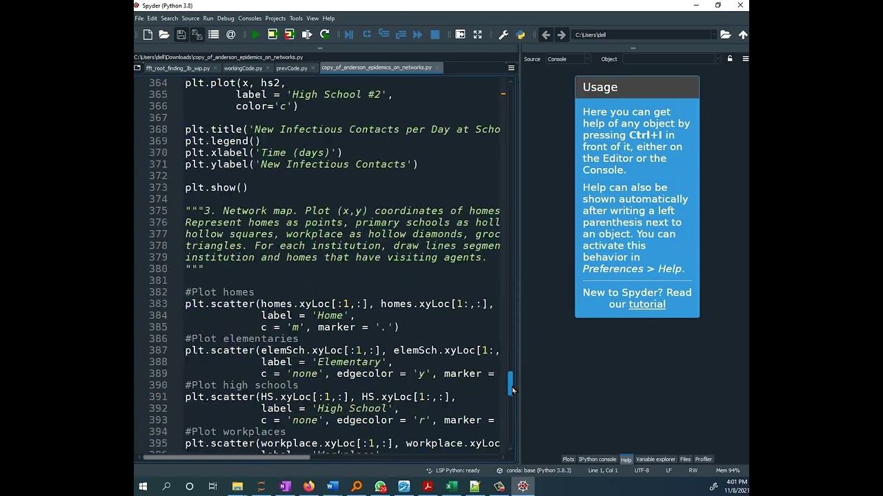 Introduction To The Spyder Interface For Python Youtube