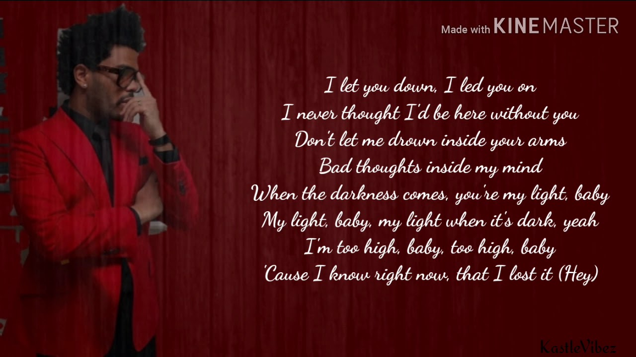 The Weeknd Too Late Lyrics Youtube